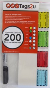 Rainbow Test Tags with Free Shipping